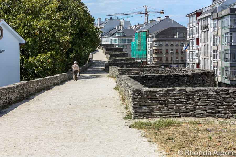Lugo Spain Home To A Fully Intact Roman Wall
