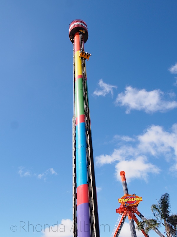 Theme Park Excitement: Enjoying Rainbow's End #AtoZ