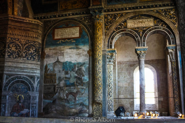 Romanesque Sculpture And Frescos Basilica Of St Sernin Toulouse