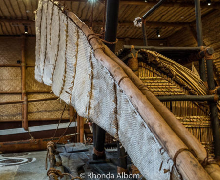 Polynesian Outrigger Canoes at the Auckland Maritime Museum