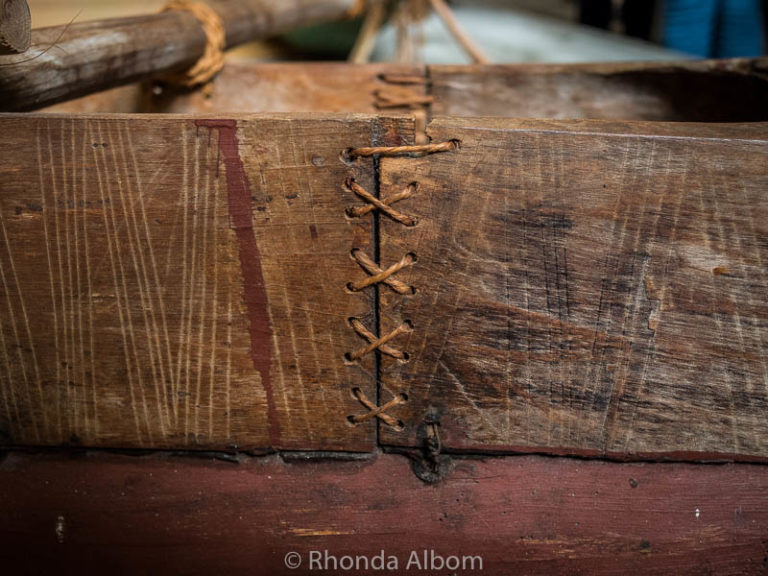 Polynesian Outrigger Canoes at the Auckland Maritime Museum