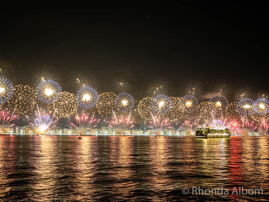 Amazing Fireworks: Rio de Janeiro on New Year's Eve
