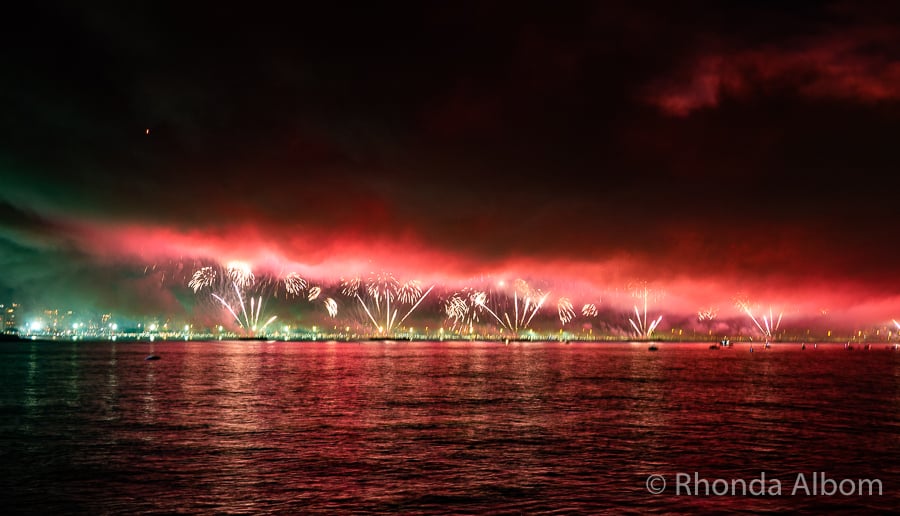 Amazing Fireworks: Rio de Janeiro on New Year's Eve