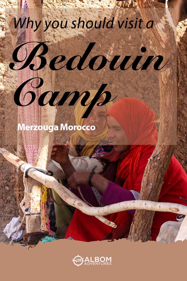 Bedouin Camp Visit in the Moroccan Sahara