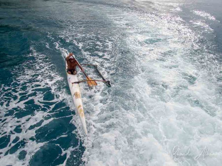 Polynesian Outrigger Canoes at the Auckland Maritime Museum
