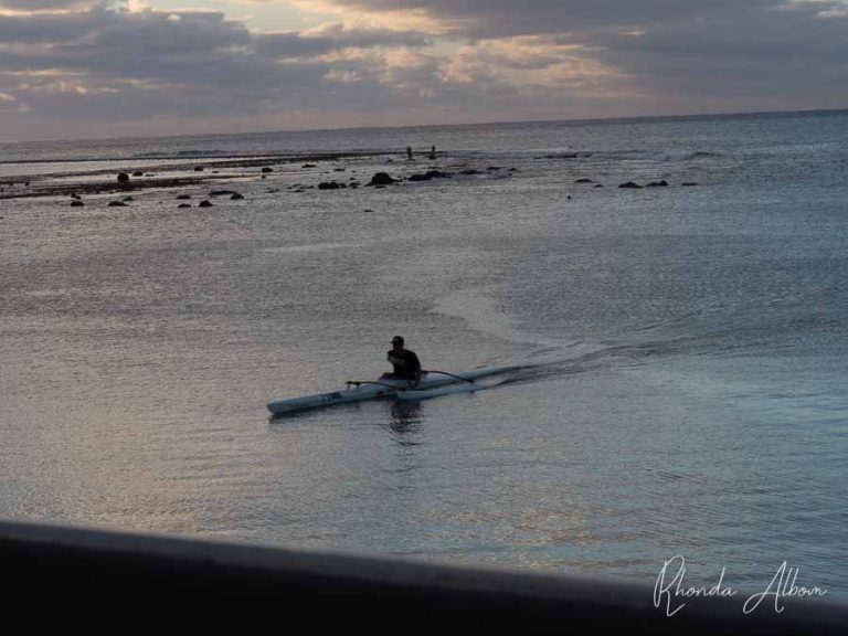 Polynesian Outrigger Canoes at the Auckland Maritime Museum