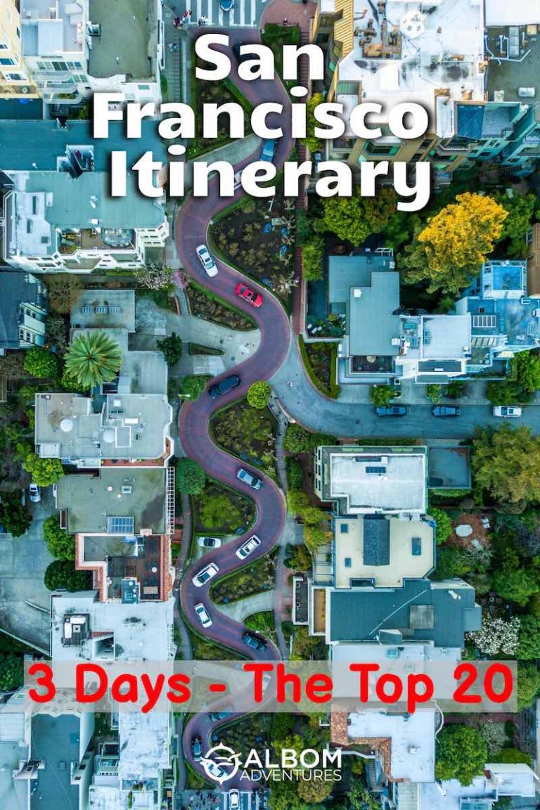 San Francisco Itinerary 3 Days to See Amazing Locations