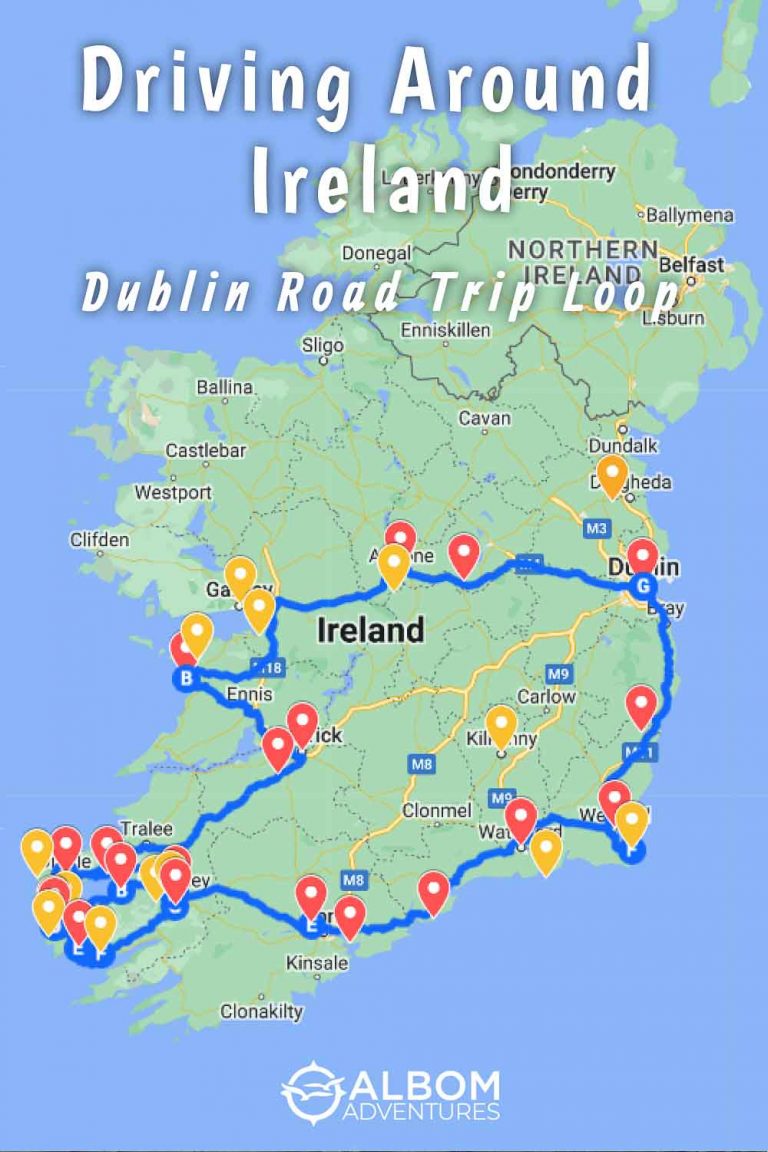 Driving Around Ireland - Our Irish Road Trip Loop from Dublin