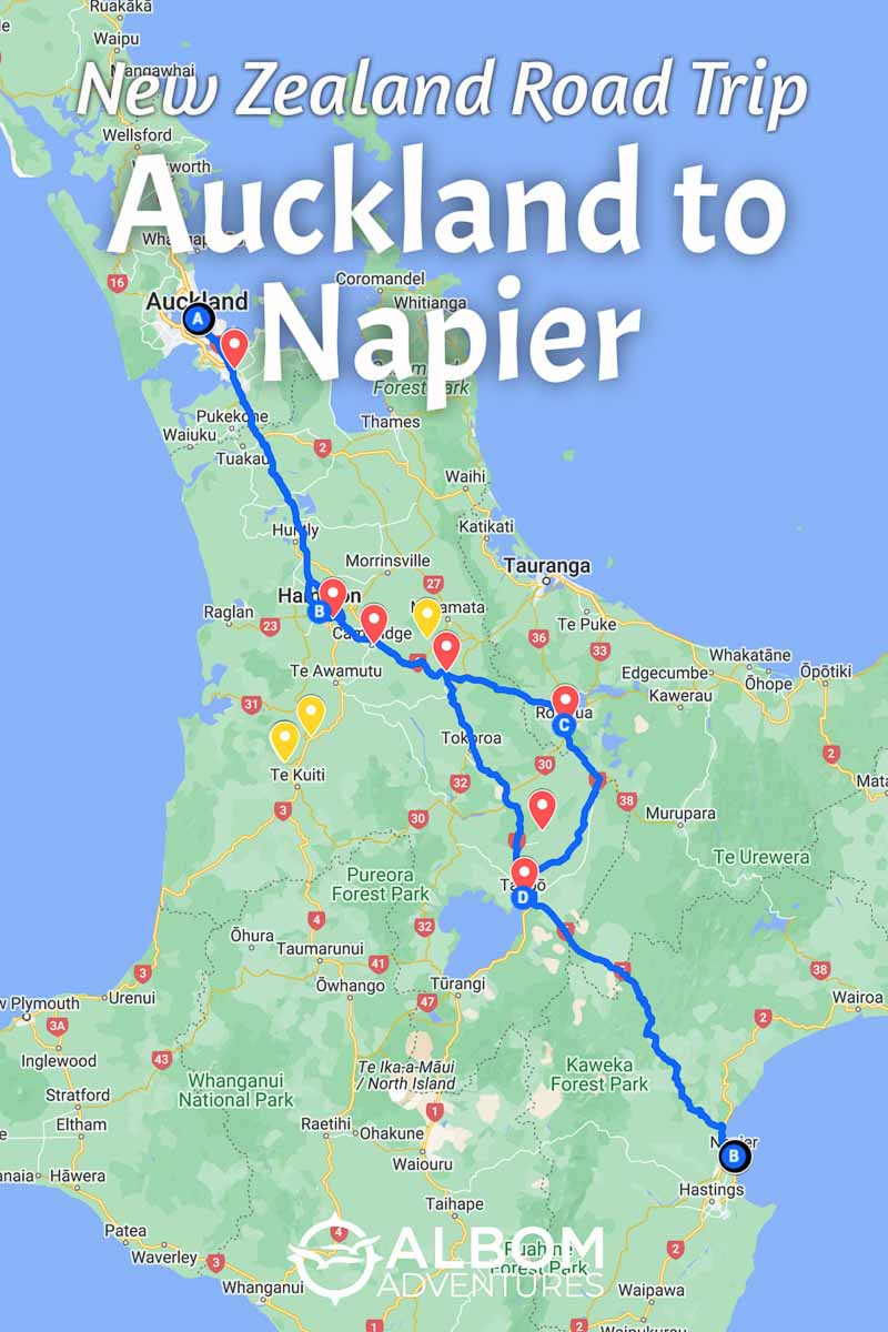 Auckland to Napier Drive: Our 11 Best Stops on the Way